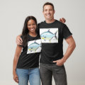 Pompano Florida fish vector illustration T-Shirt | Zazzle