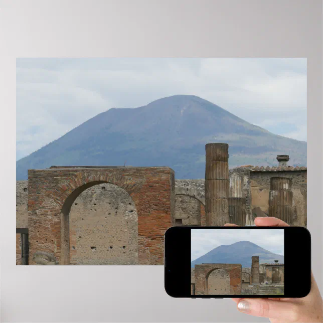 Pompeii-Vesuvius Poster | Zazzle