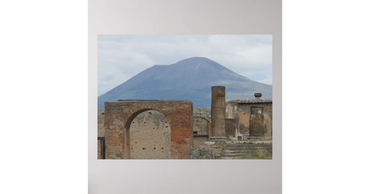 Pompeii-Vesuvius Poster | Zazzle