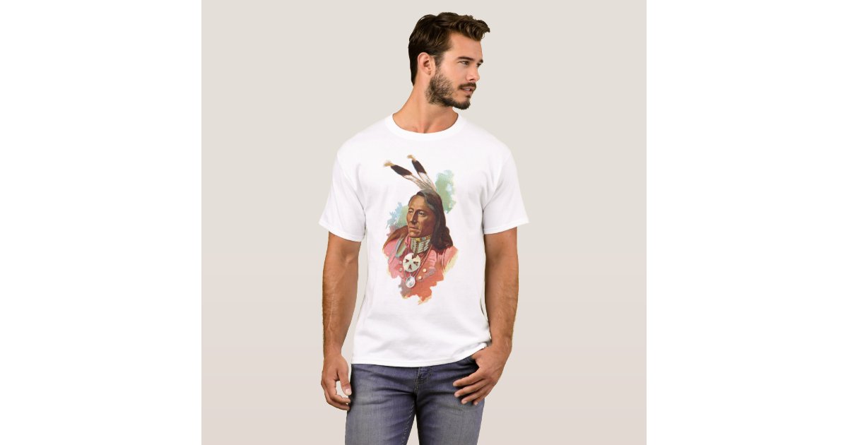 Ponca Chief: Standing Bear T-Shirt | Zazzle