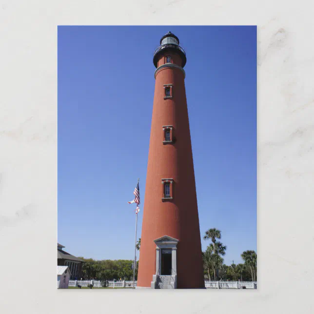 Ponce Inlet Lighthouse Postcard | Zazzle
