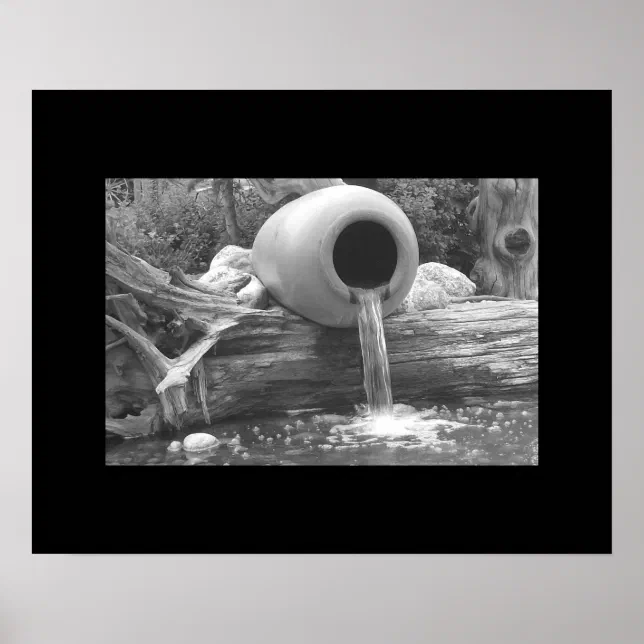 Pond Scene Poster | Zazzle