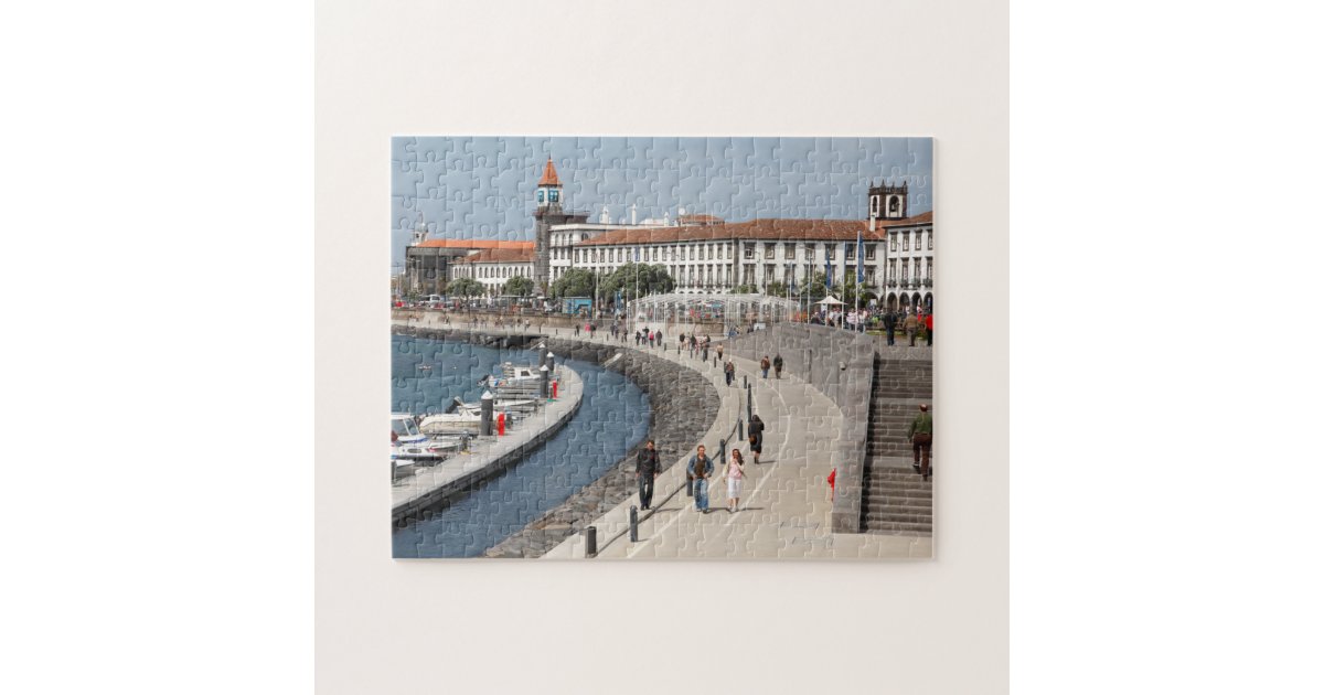Ponta Delgada, Azores Jigsaw Puzzle | Zazzle