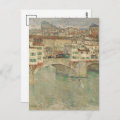 Ponte Vecchio | Childe Hassam Postcard | Zazzle