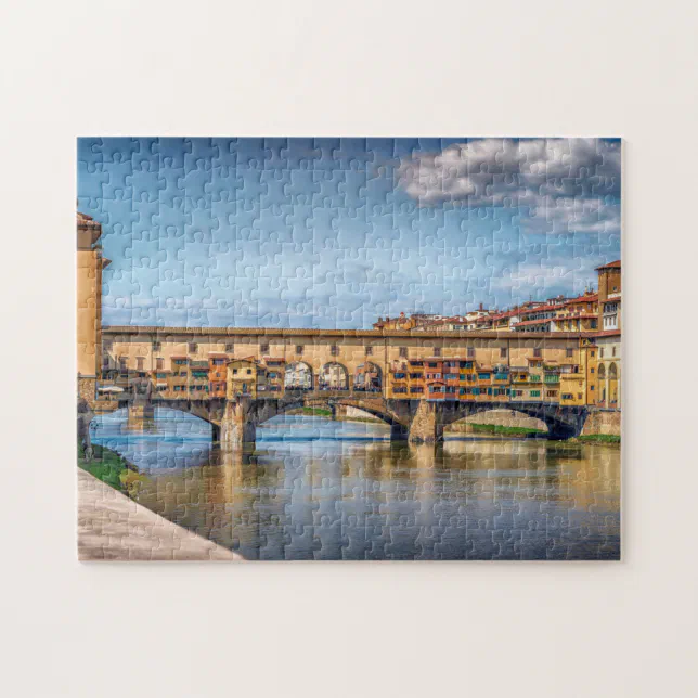 Ponte Vecchio Florence Italy Photo Jigsaw Puzzle | Zazzle