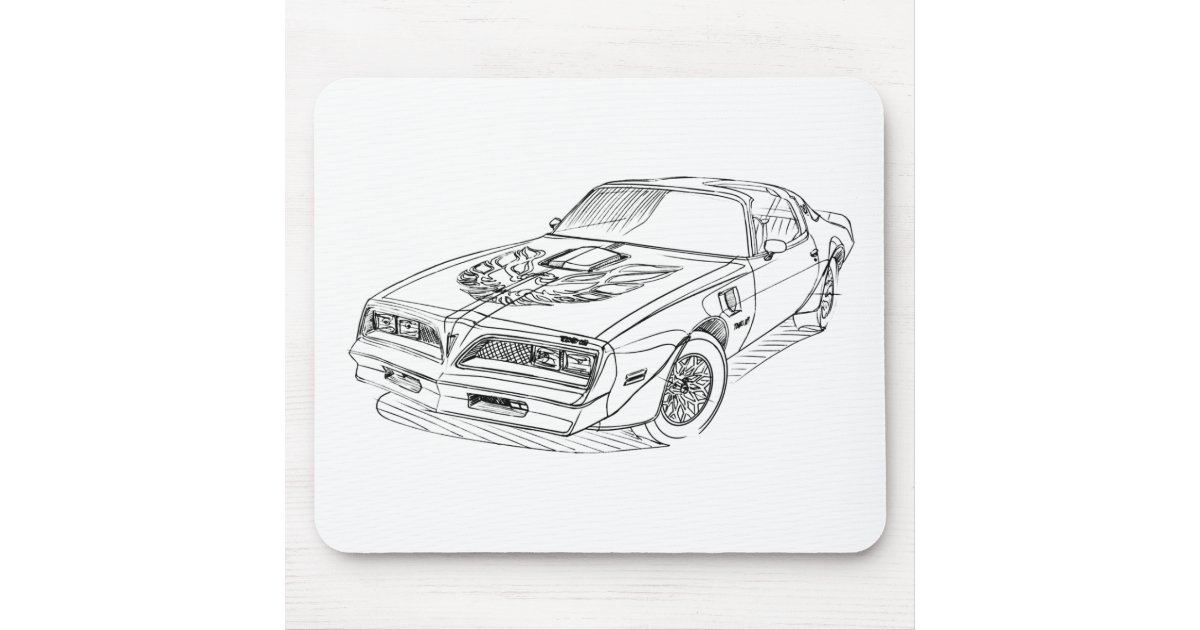Pontiac Firebird Trans Am 1977 Mouse Pad | Zazzle
