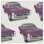 Classic Muscle Car Fabric | Zazzle.com