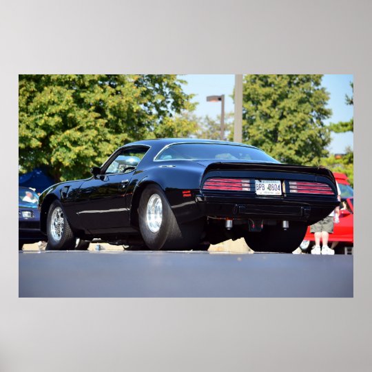 Pontiac Trans Am pro street Poster | Zazzle.com