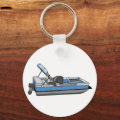 pontoon fun keychain | Zazzle