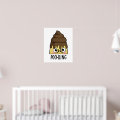 Poo-ding Funny Poop Pudding Pun Poster | Zazzle