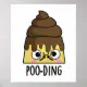 Poo-ding Funny Poop Pudding Pun Poster | Zazzle