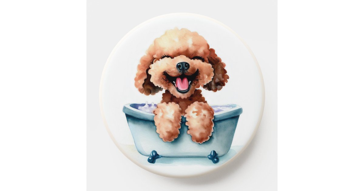 Poodle Dog PopSocket | Zazzle