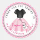 Poodle Skirt Sock Hop Stickers | Zazzle