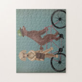 Poodle Tandem Jigsaw Puzzle | Zazzle