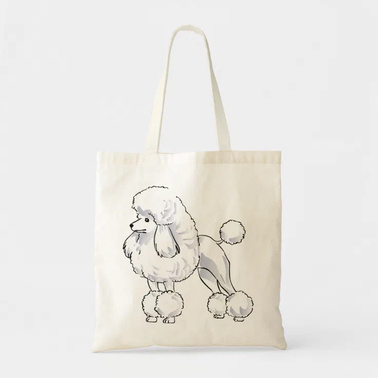 Poodle Tote Bag | Zazzle