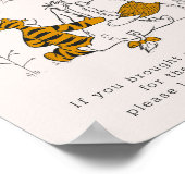 Pooh, Eeyore & Tigger | Moon & Stars Baby Shower Poster | Zazzle