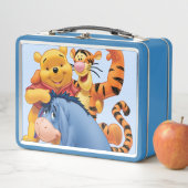 Pooh & Friends 3 Metal Lunch Box | Zazzle