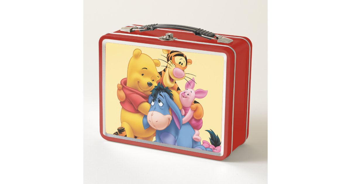 Pooh & Friends 5 Metal Lunch Box | Zazzle