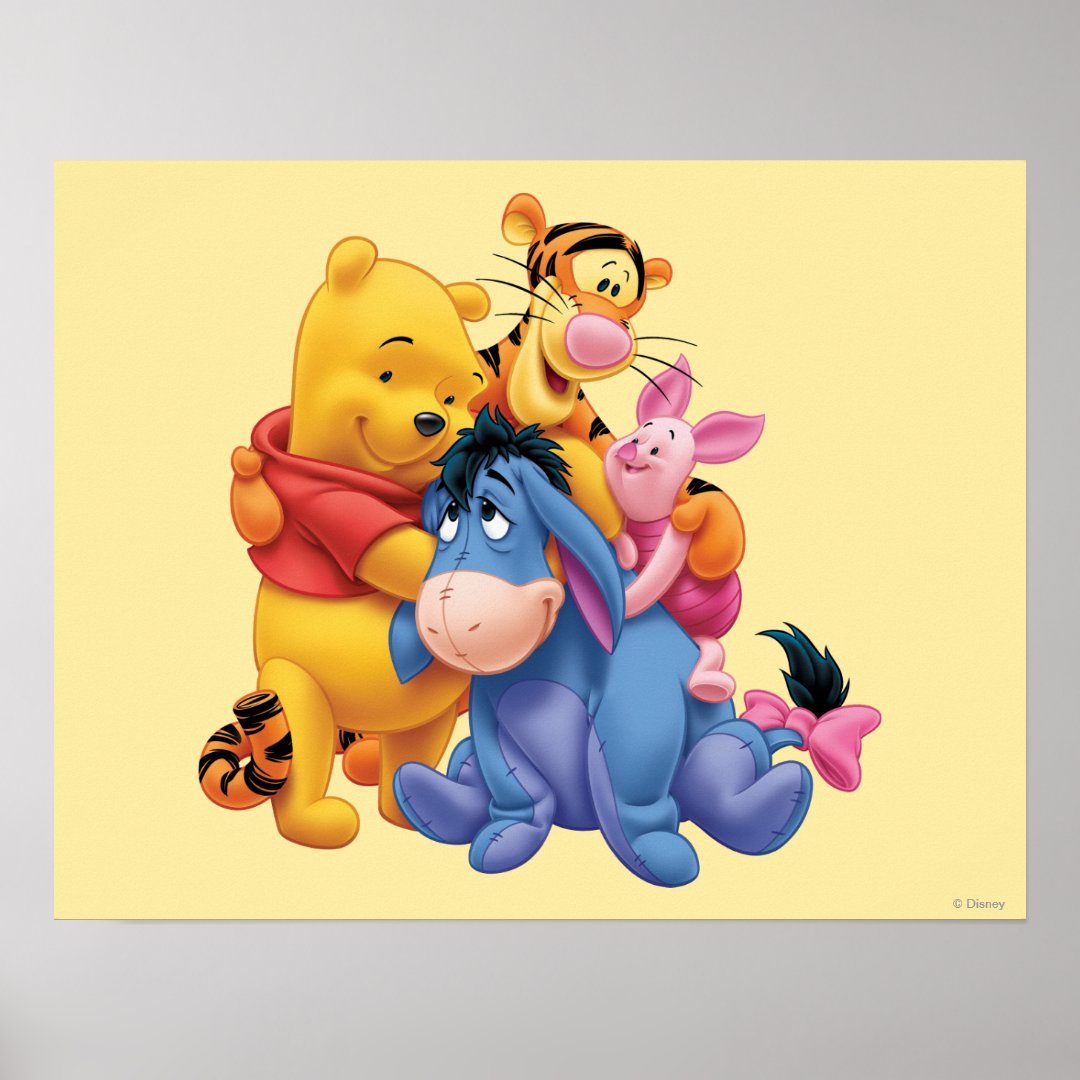 Pooh & Friends 5 Poster | Zazzle