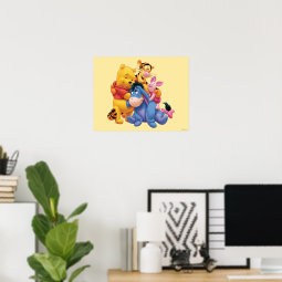Pooh & Friends 5 Poster | Zazzle