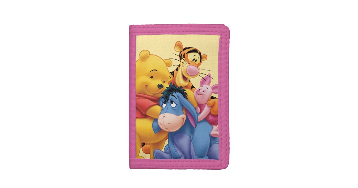 Pooh & Friends 5 Trifold Wallet | Zazzle