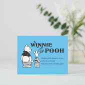 Pooh & Piglet - Thinking Thoughts of You Postcard | Zazzle