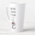 Pooh | Think Think Think Quote 2 Latte Mug | Zazzle