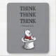 Pooh | Think Think Think Quote Mouse Pad | Zazzle