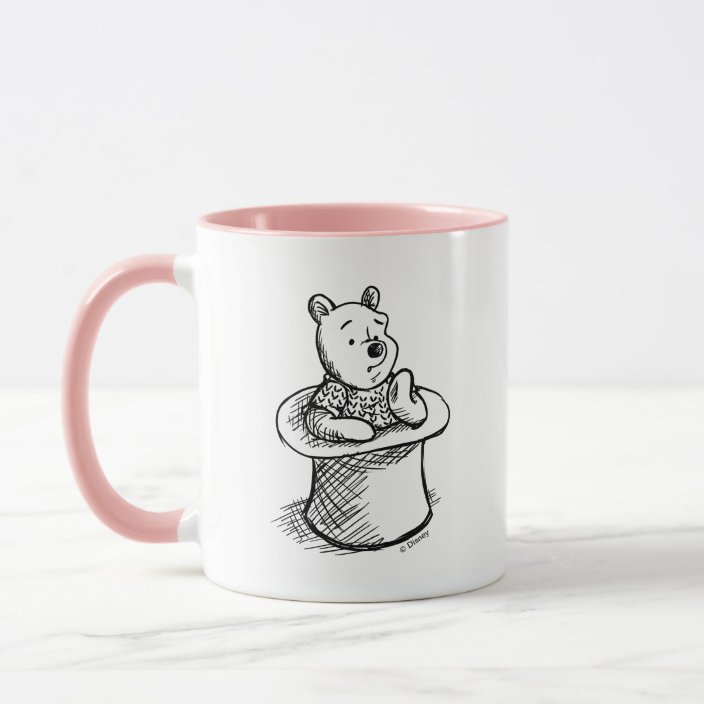 Pooh | Think Think Think Quote Mug | Zazzle.com