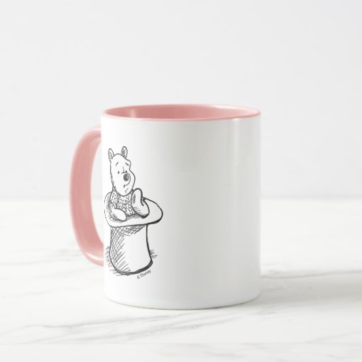 Pooh | Think Think Think Quote Mug | Zazzle