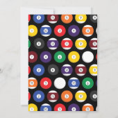Pool Billiards Kids Birthday Party Sports Invitation | Zazzle