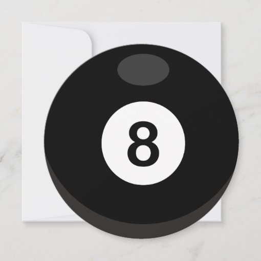 Pool Billiards Theme Party Invitation | Zazzle