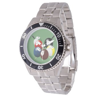 Pool / Billiards Watch | Zazzle