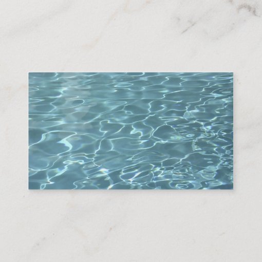 Pool Business Cards | Zazzle