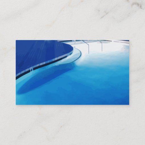 Pool Business Cards | Zazzle