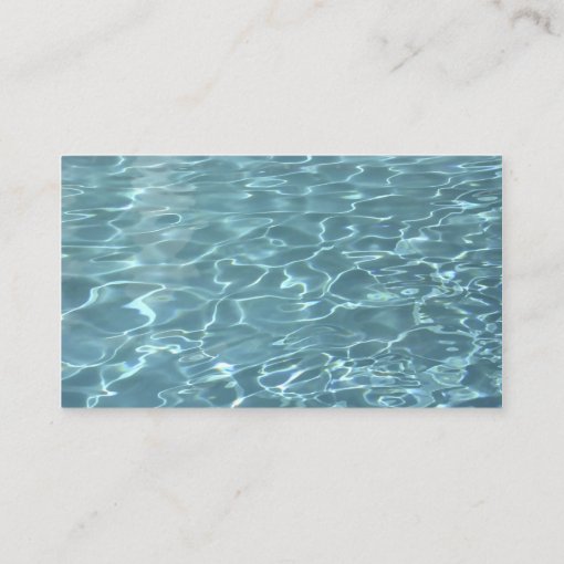 Pool Business Cards | Zazzle
