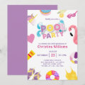 Pool Graduation Party Summer Grad Invitation | Zazzle