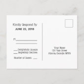 Pool Party/Birthday Party RSVP Card | Zazzle