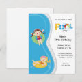 Pool Party (girl) Invitation | Zazzle