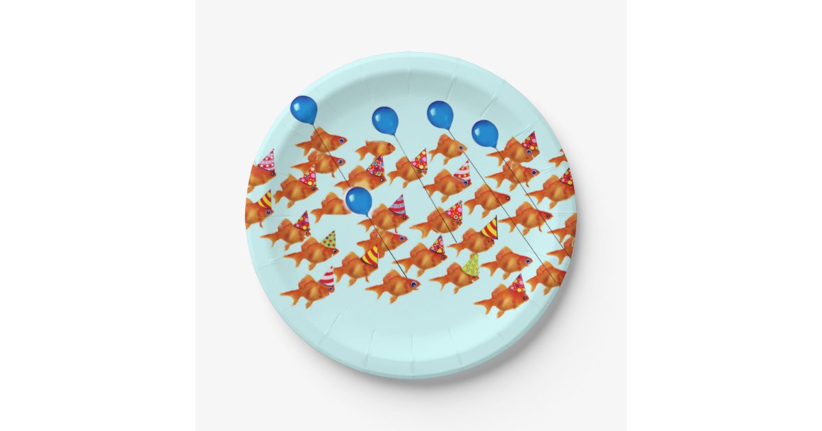 Pool Party Paper Plates | Zazzle