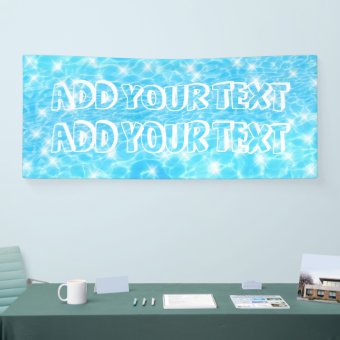 Pool party Summer party Beach party Tropical party Banner | Zazzle