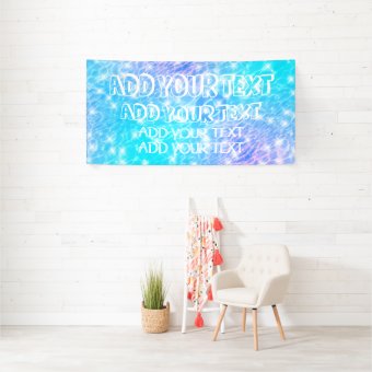 Pool party Summer party Beach party water ripples Banner | Zazzle