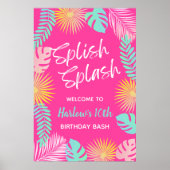Pool Party Welcome Sign | Pool Party Sign | Zazzle