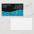 Pool Service Cards | Zazzle