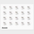 Pool Shark Custom Text Classic Round Sticker | Zazzle