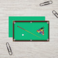 Pool Table Business Card | Zazzle