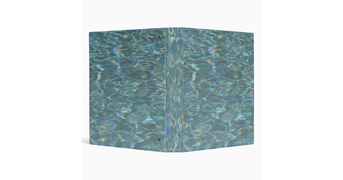 Pool Water Binder | Zazzle
