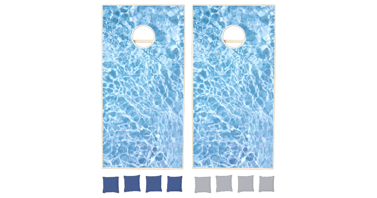 Pool Water Cornhole Set | Zazzle
