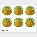 POOP CLASSIC ROUND STICKER | Zazzle