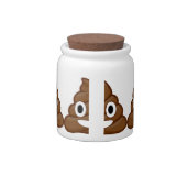 poop emoji candy jar | Zazzle